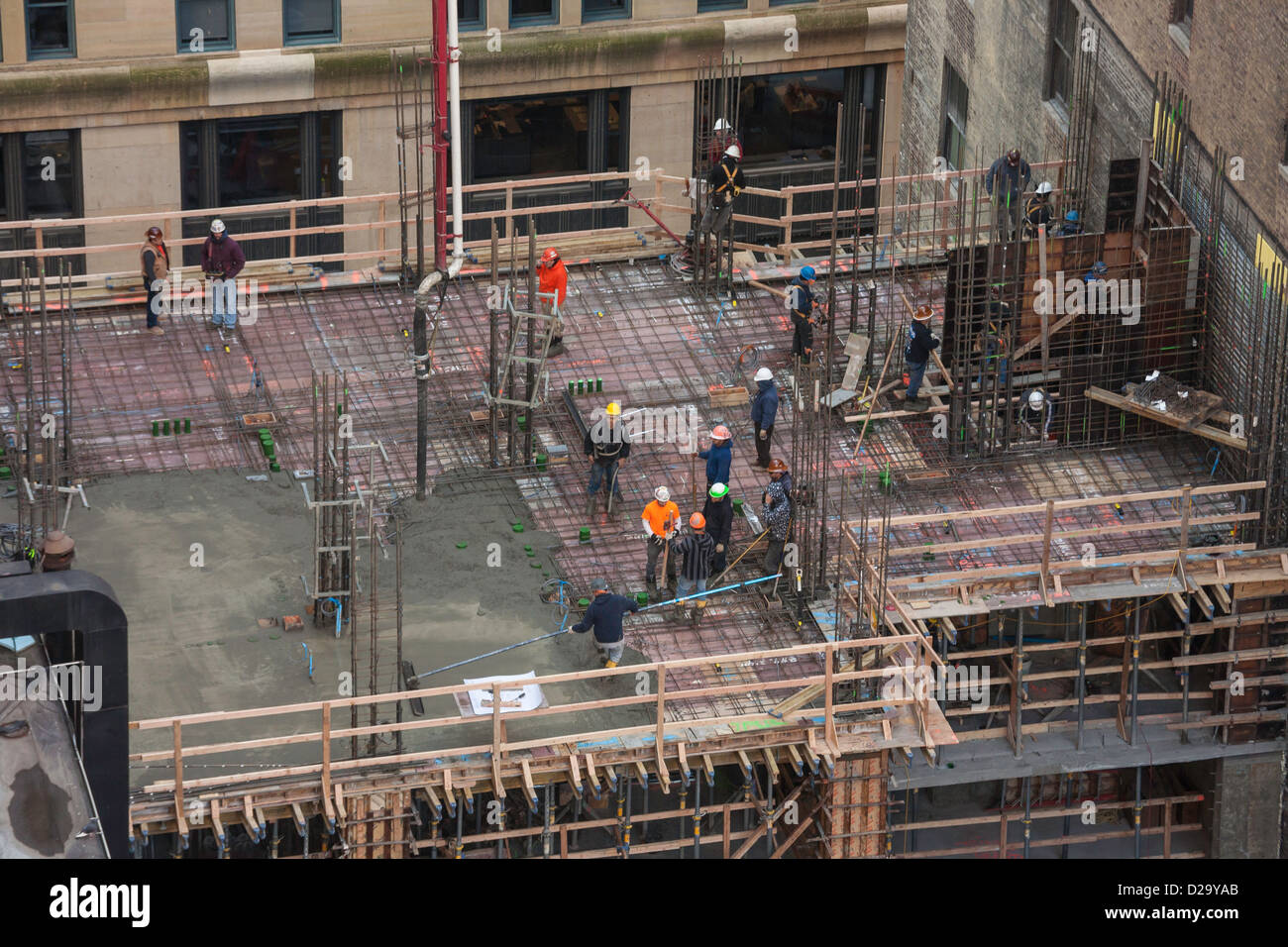 High-rise Building Construction Site (3 of 3 Stock Photo - Alamy