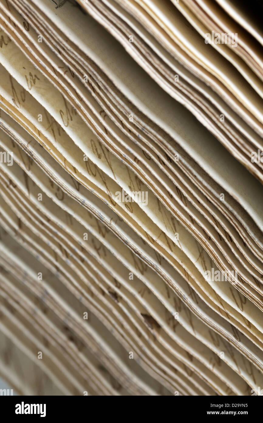 Copperplate writing hi-res stock photography and images - Alamy