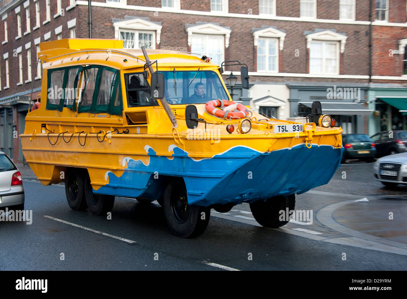 Yellow Duck Submarine Submersible Vehicle Stock Photo - Alamy