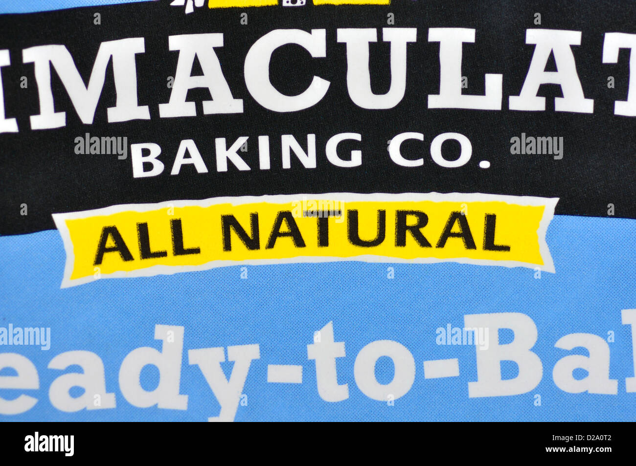 Natural food label hi-res stock photography and images - Alamy