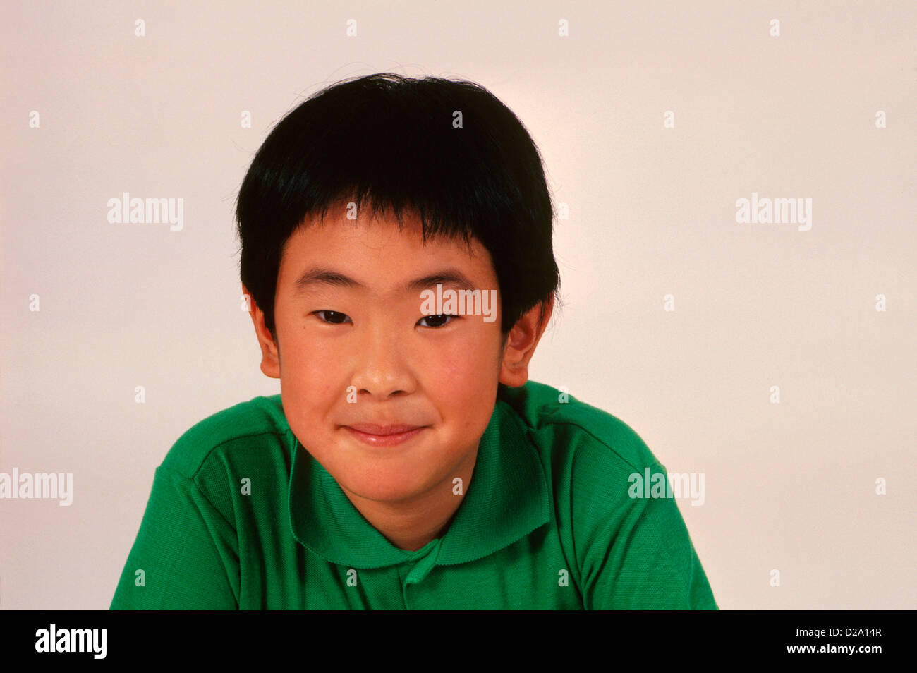 Portrait Of A Chinese Boy Stock Photo - Alamy