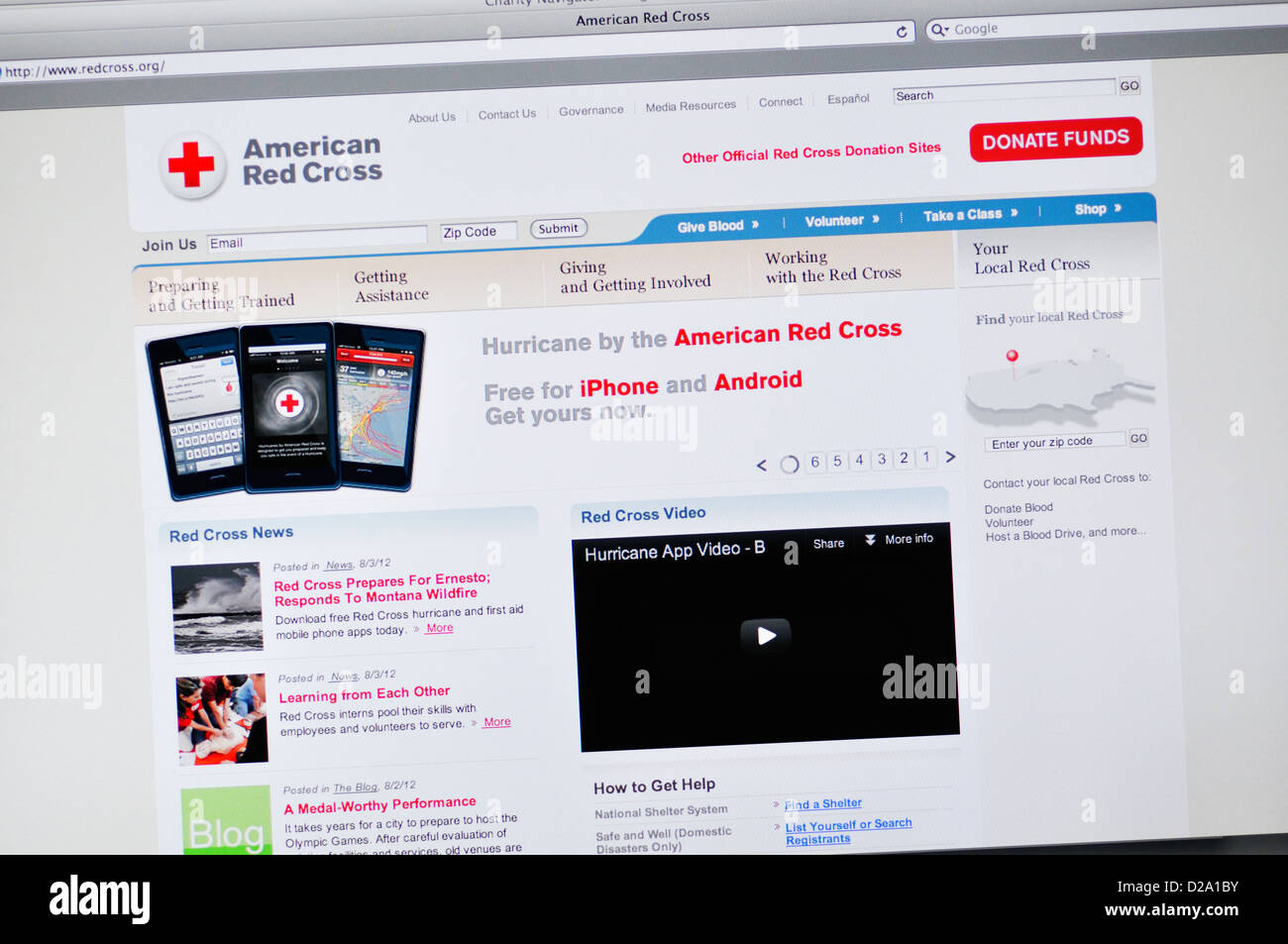 American Red Cross website - disaster and emergency apps for mobile ...