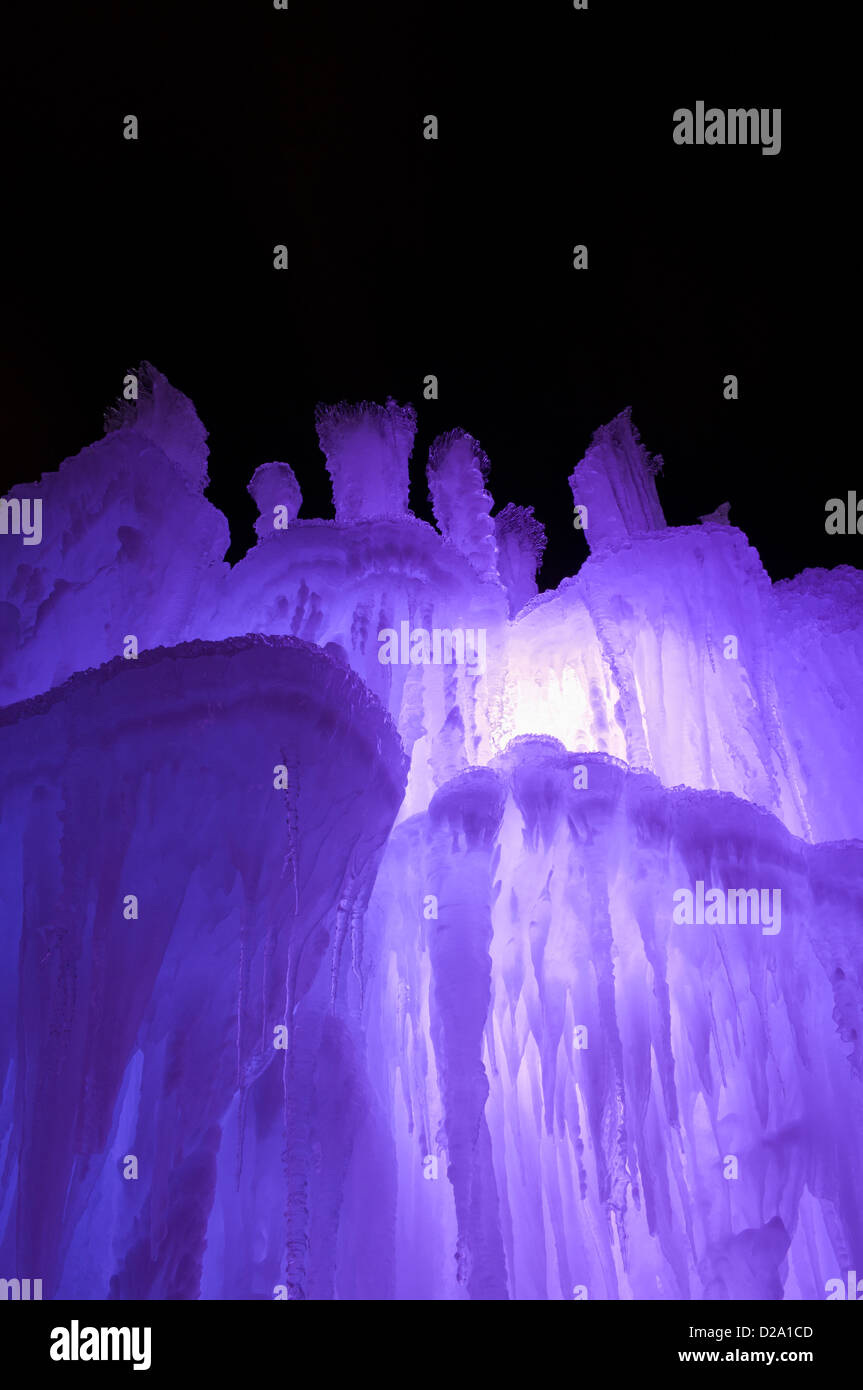 Led illuminated ice tower hi-res stock photography and images - Alamy