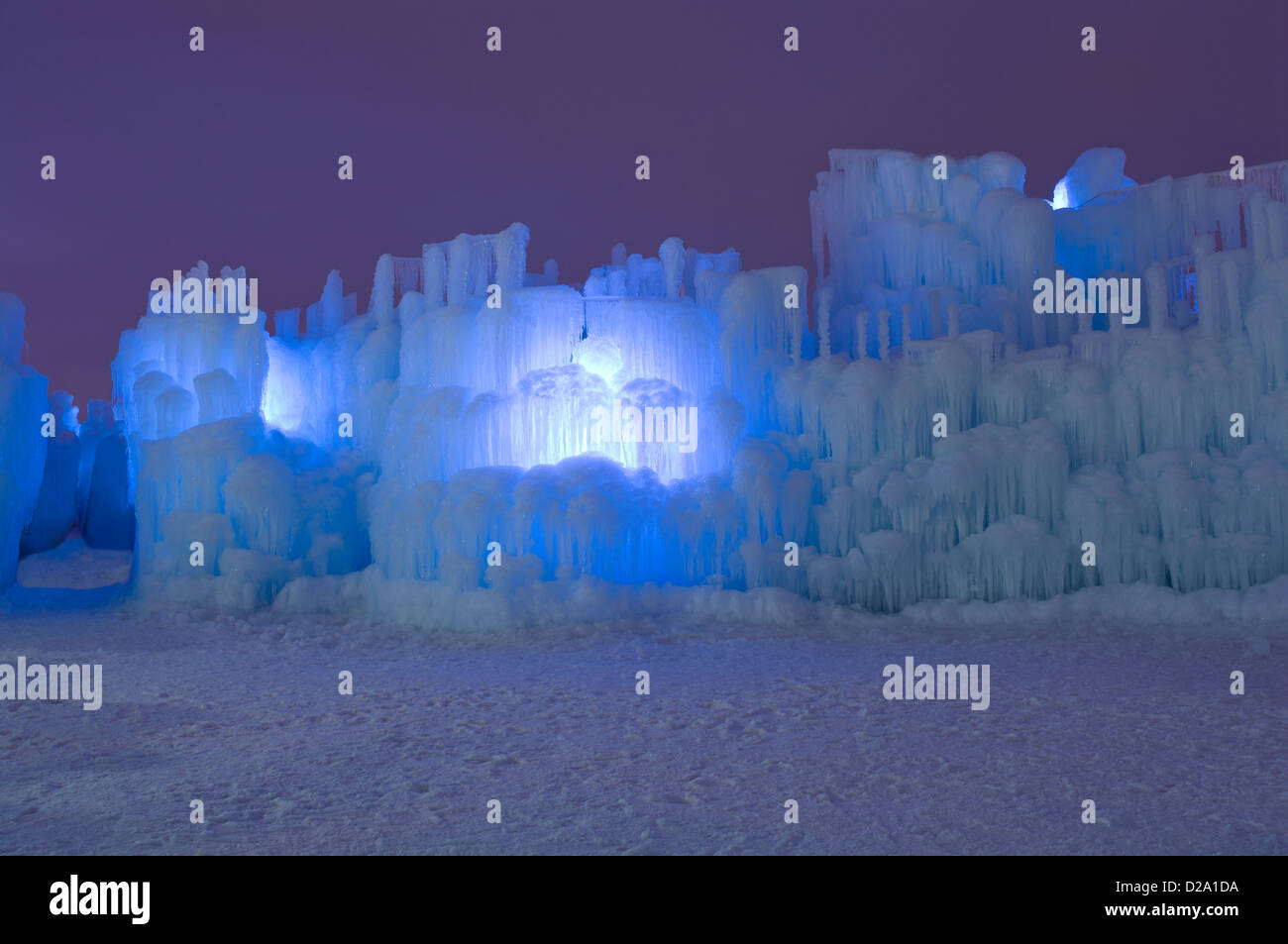 Led illuminated ice tower hi-res stock photography and images - Alamy