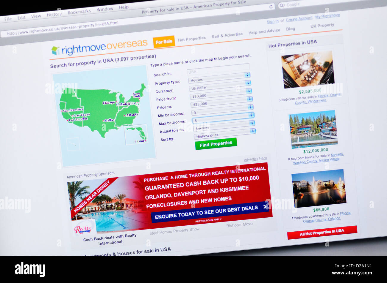 Rightmove Properties High Resolution Stock Photography and Images - Alamy