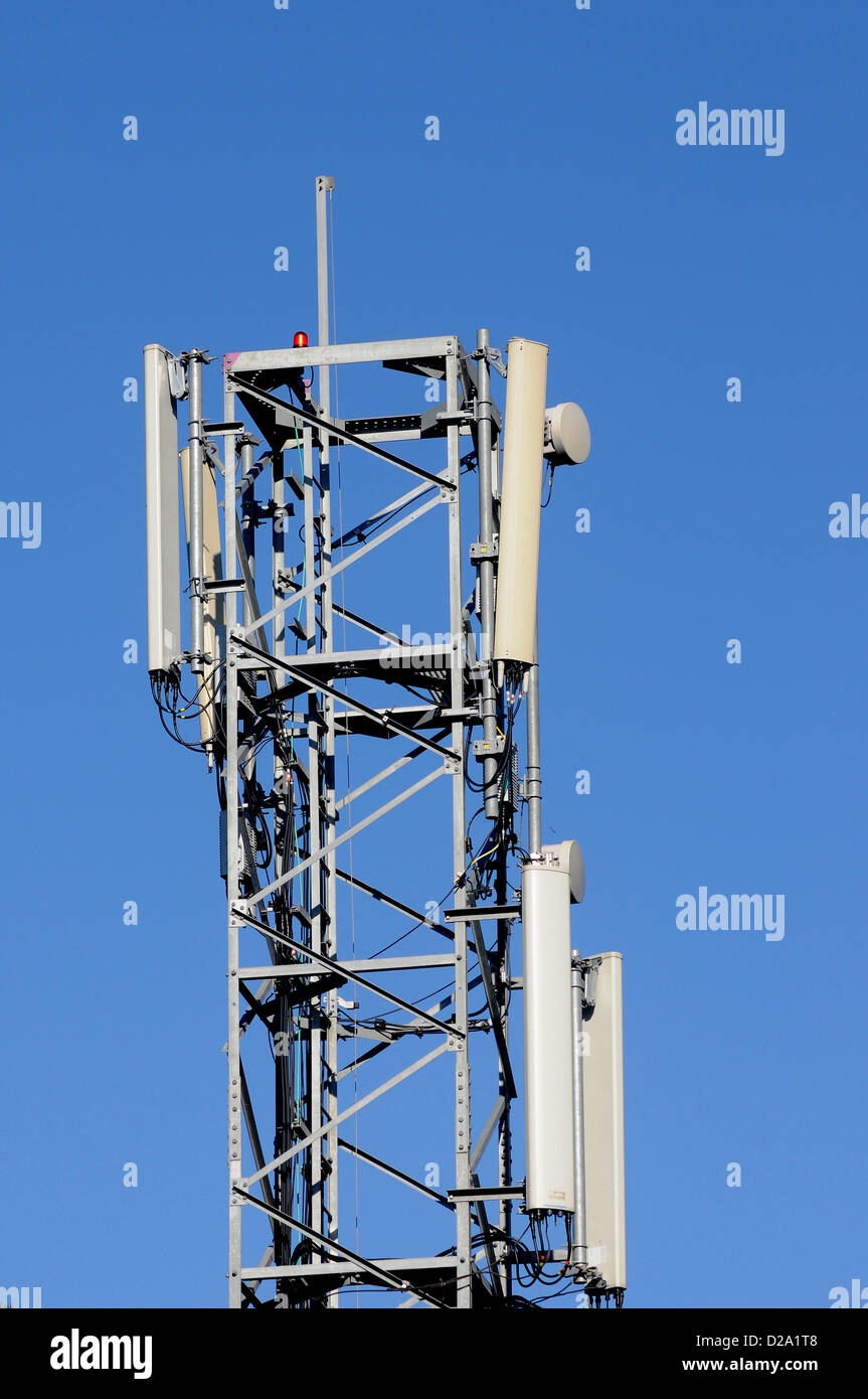 Mobile telephony antenna High Resolution Stock Photography and Images ...