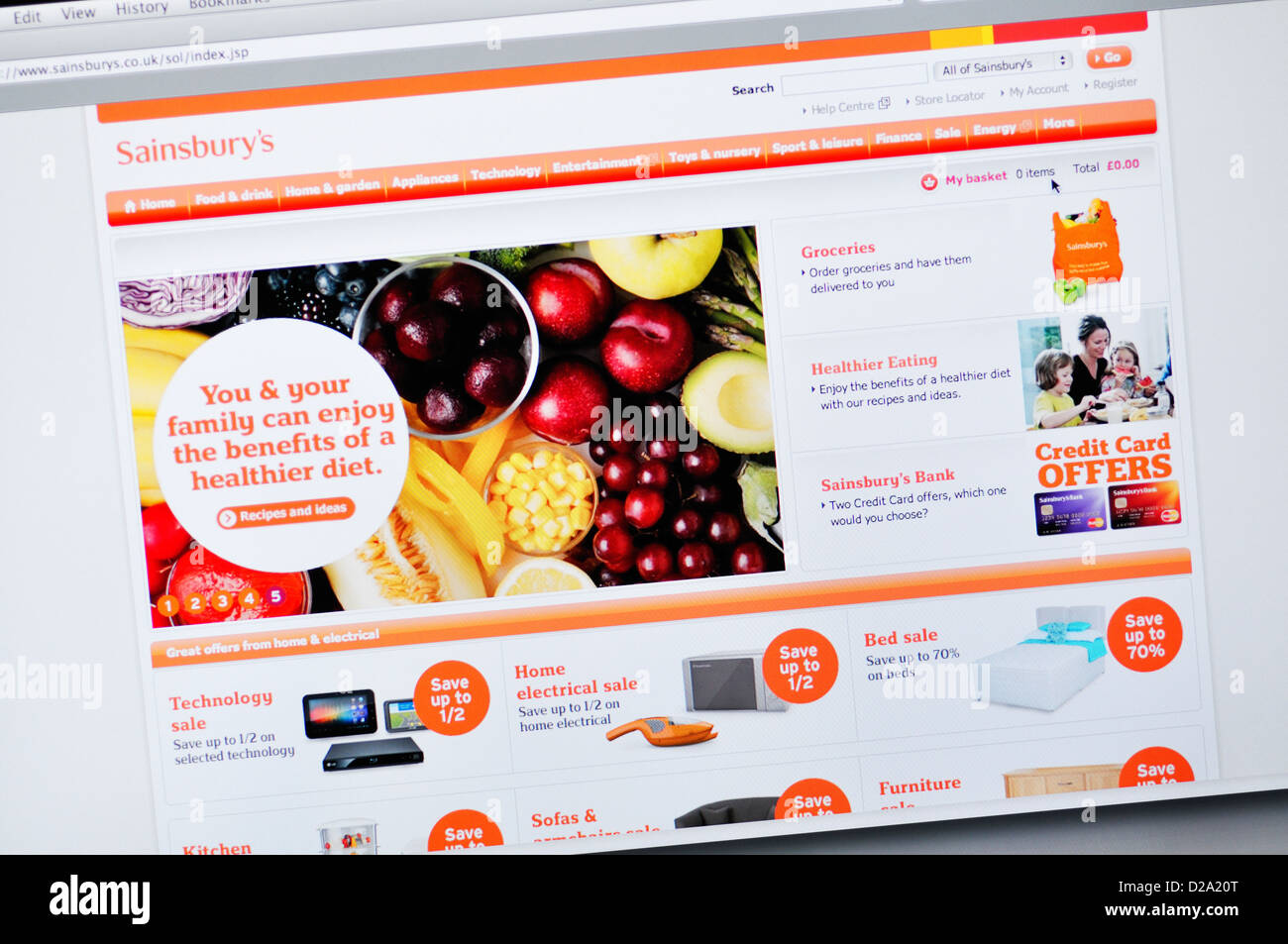 Grocery shopping uk hi-res stock photography and images - Alamy