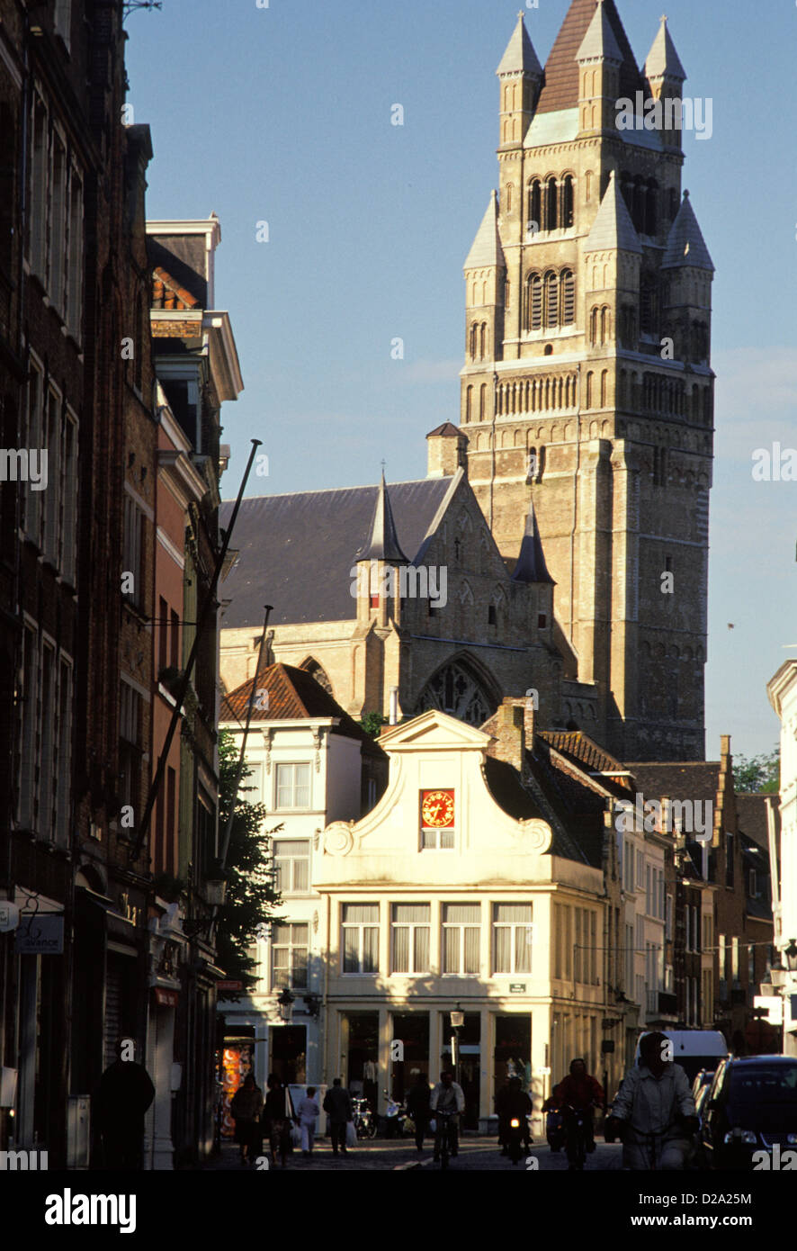 Belgium. Brugge. Bruges. Exterior Church Detail Stock Photo - Alamy