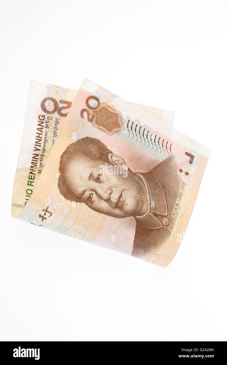 20 yuan note hi-res stock photography and images - Alamy