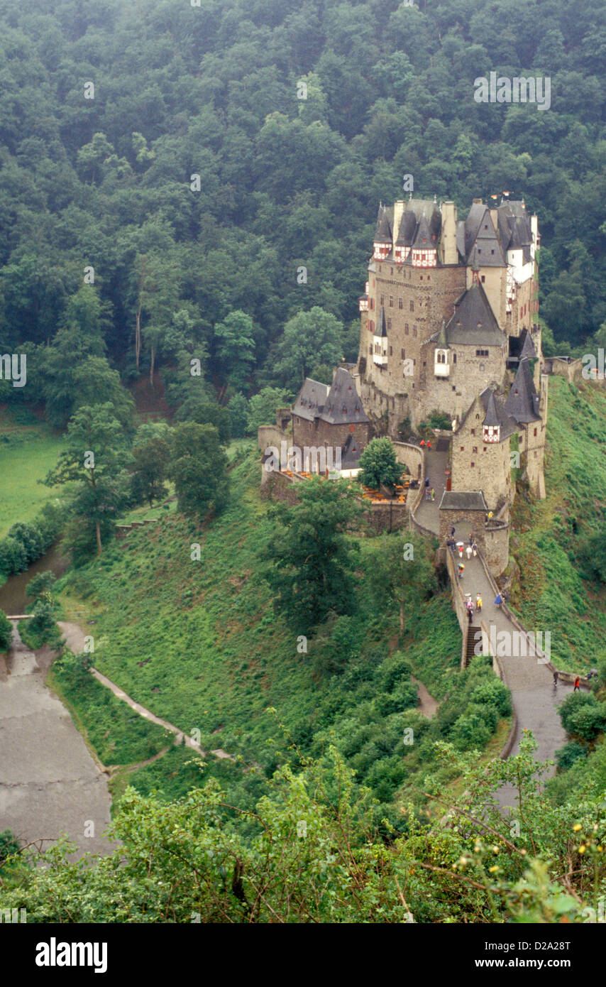 Germany. Mosel Valley. Burg Eltz. Castle Stock Photo - Alamy