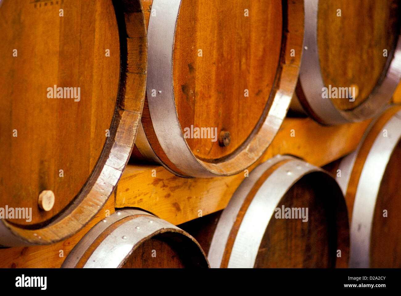 Germany. Mosel Valley. Cochem. Wood Casks Stock Photo - Alamy