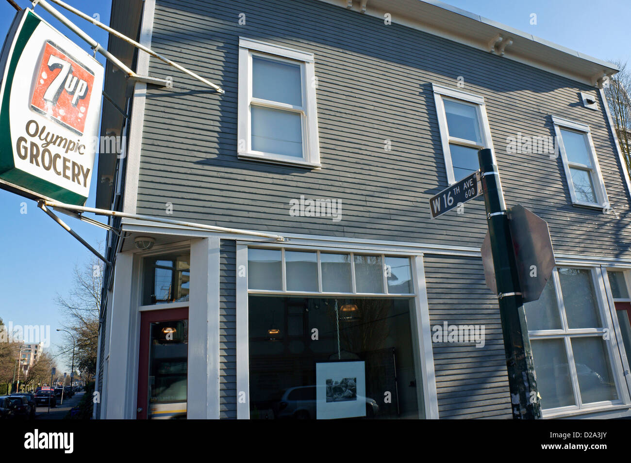 The Foley Building or Olympic Grocery heritage building on West 16th ...