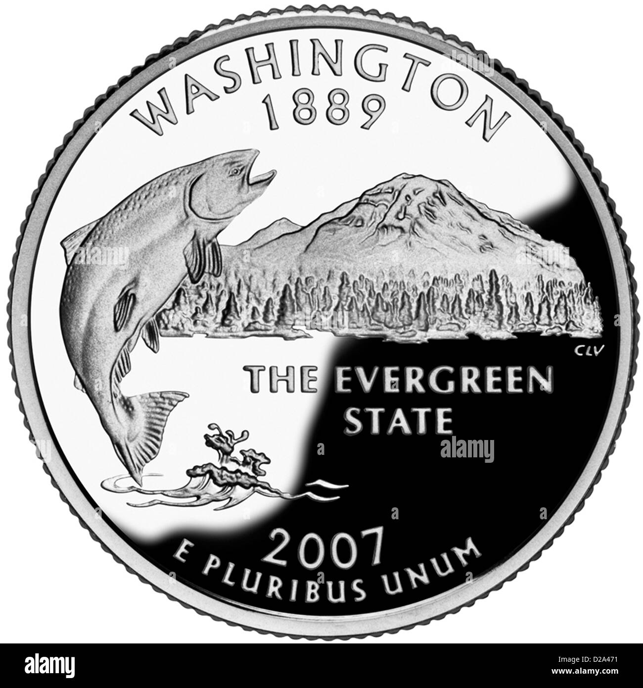 State Quarters, Washington Stock Photo - Alamy