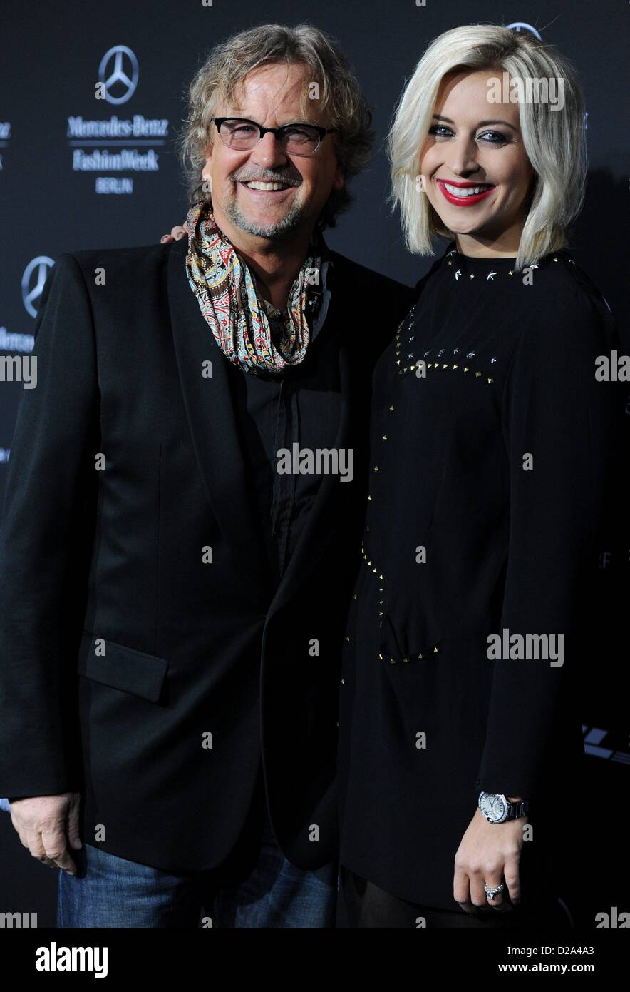 Berlin, Germany. 17th January 2013. Verena Kerth und Martin Krug attend ...