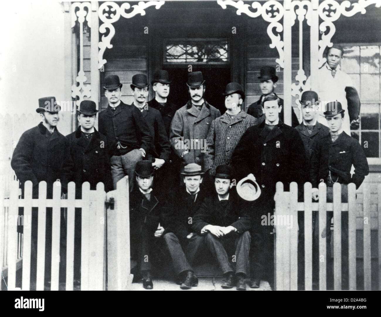 Princeton University "Alligator Club", Woodrow Wilson (Hat In Hand ...