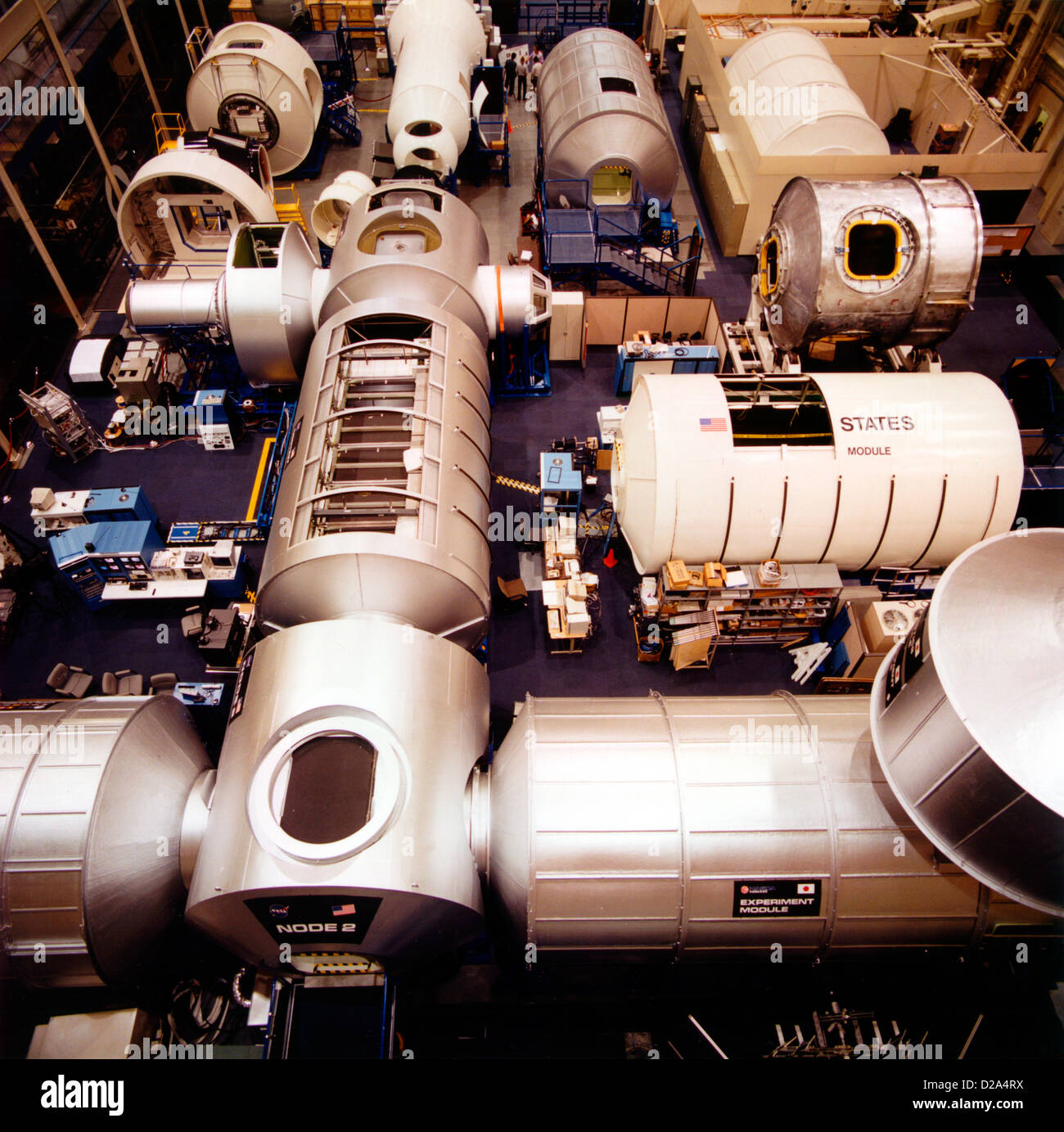 Texas, Houston. Johnson Space Center, Full-Scale Mock-Ups Of Various ...