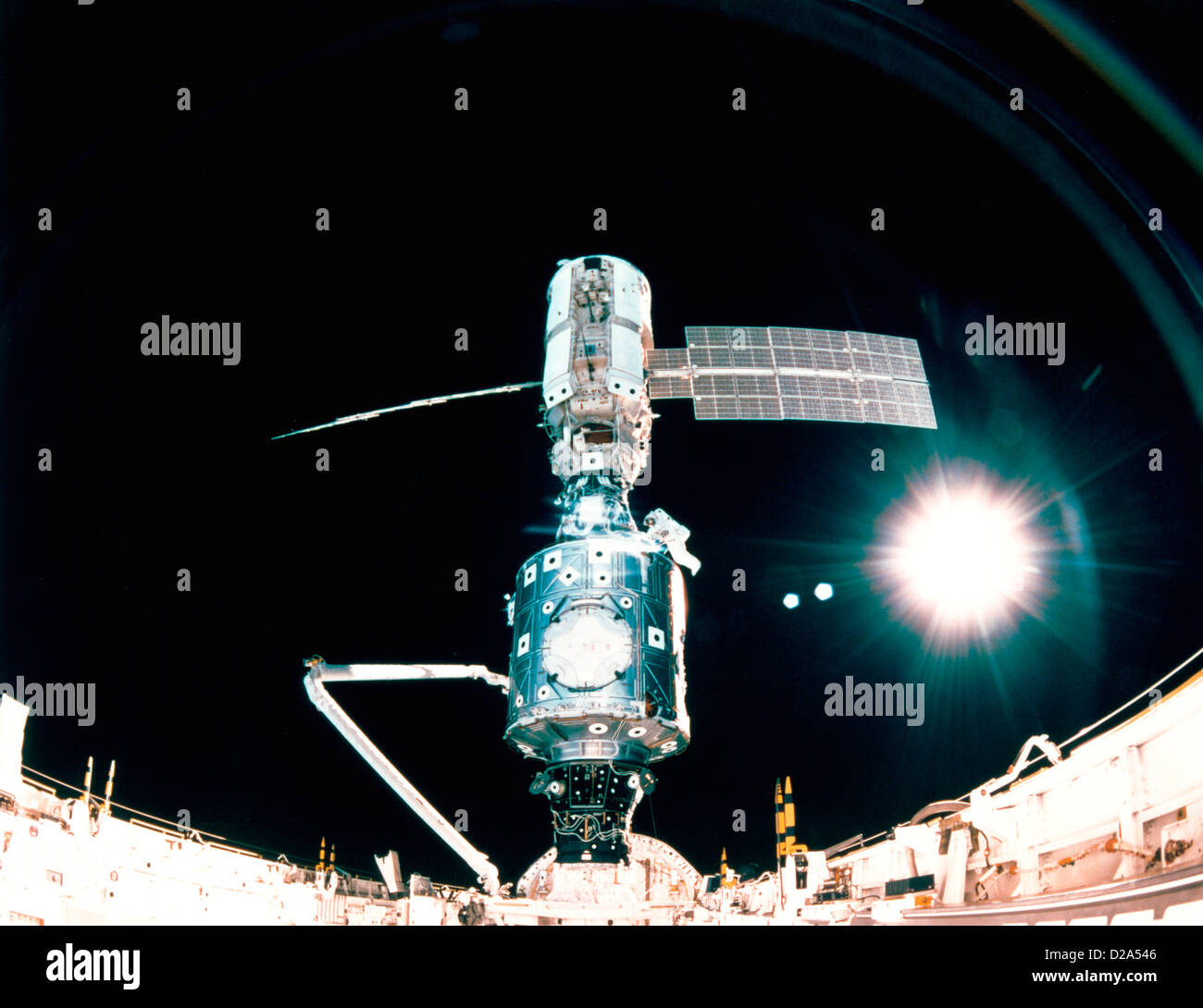 Texas, Houston, Johnson Space Center. The Unity Node, An Element Of The ...