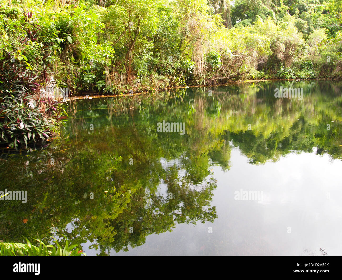 A lake is like a mirror Stock Photo - Alamy