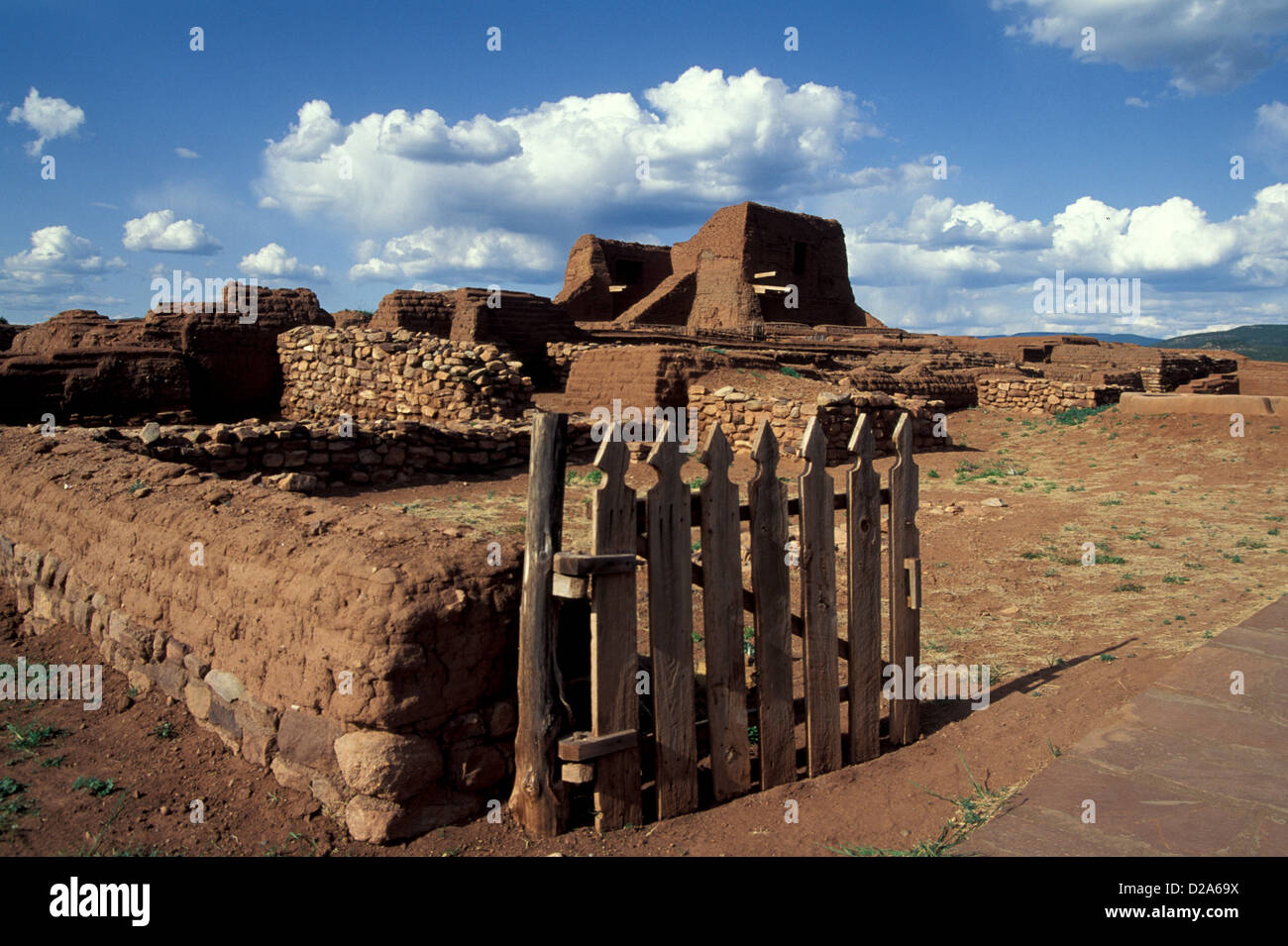 New Mexico, Pecos National Monument Stock Photo - Alamy