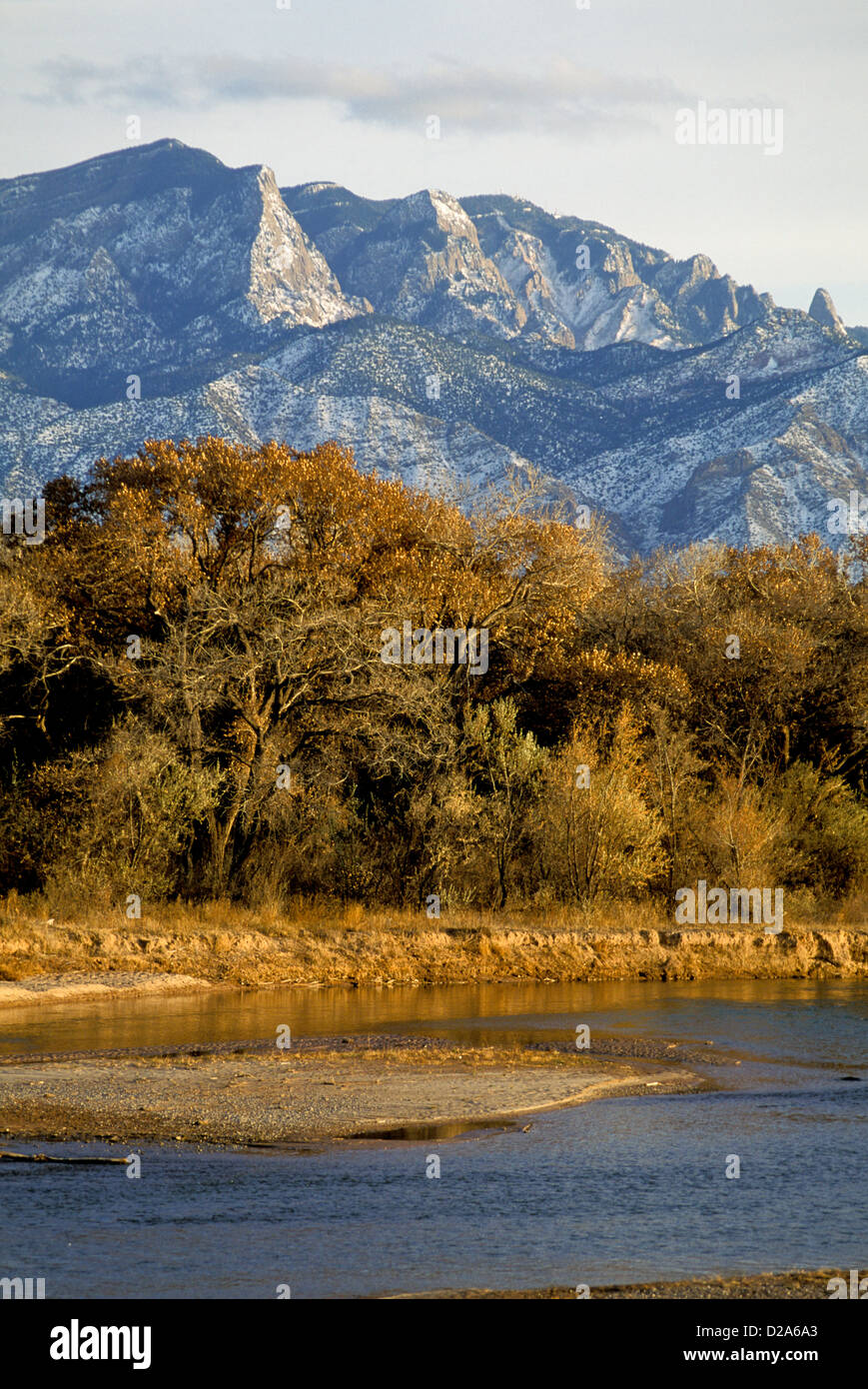 New Mexico. Albuquerque. Rio Grande River Stock Photo - Alamy