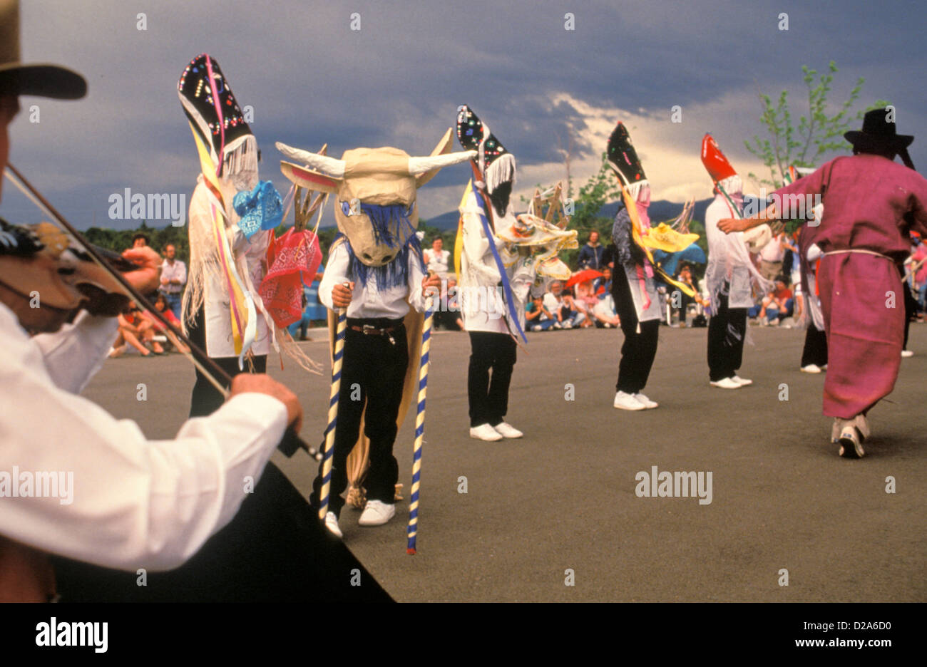Santa Fe, New Mexico, Matachines Dance Stock Photo - Alamy