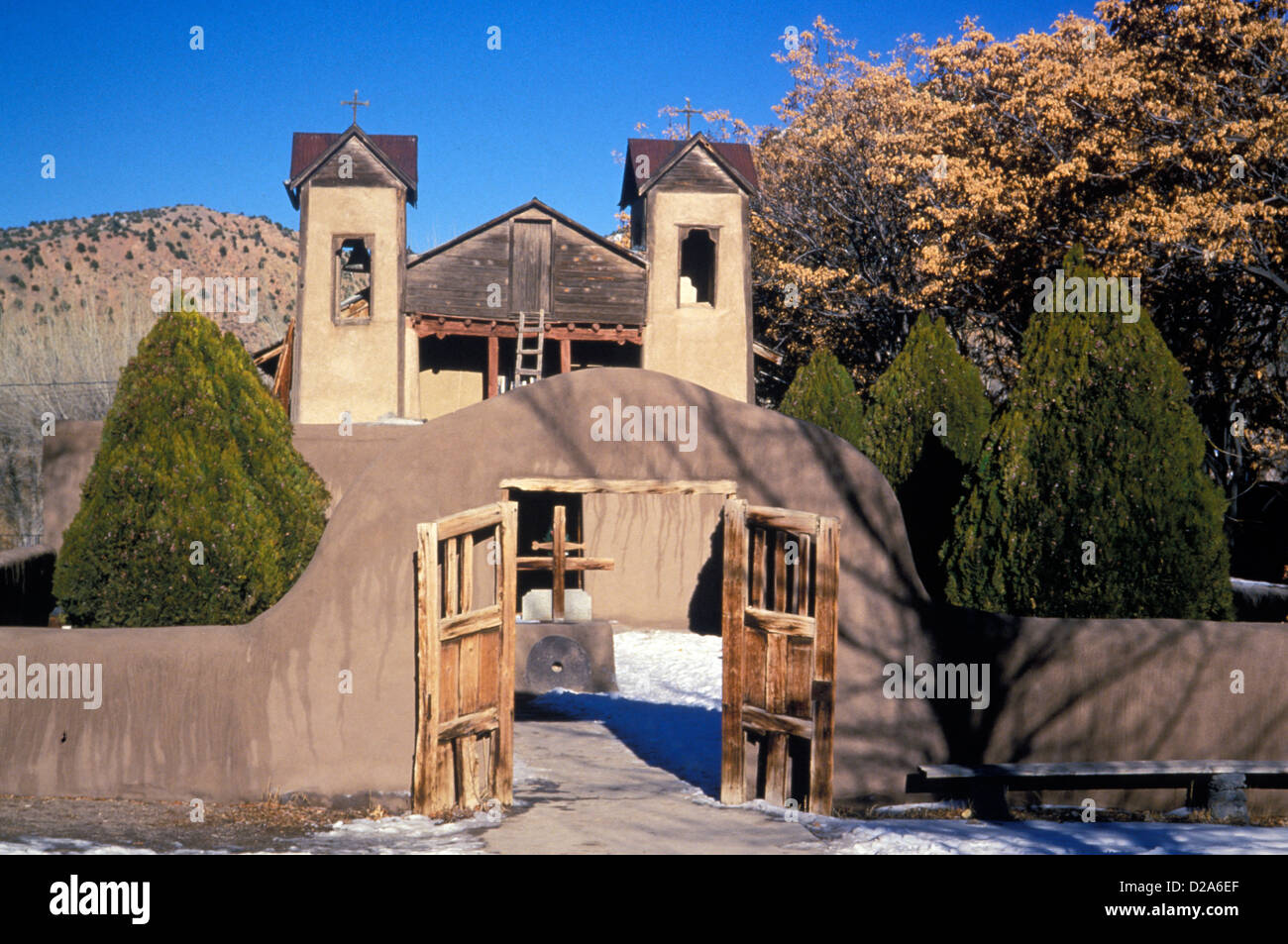 New Mexico. Santuario De Chimayo Stock Photo - Alamy