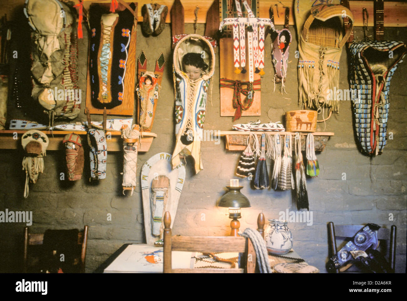 Native American Cradle Boards Stock Photo - Alamy