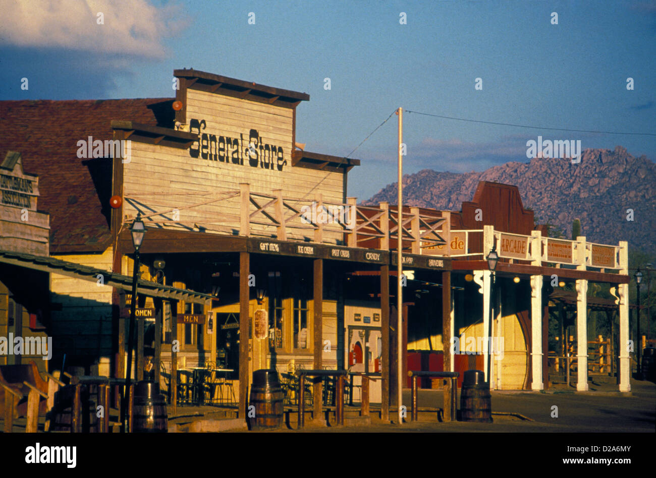 Arizona, Carefree. Old West Style General Store Stock Photo - Alamy