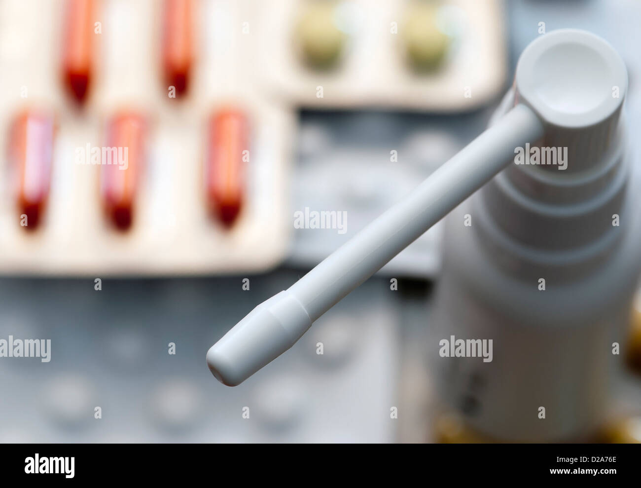 Oral spray hi-res stock photography and images - Alamy