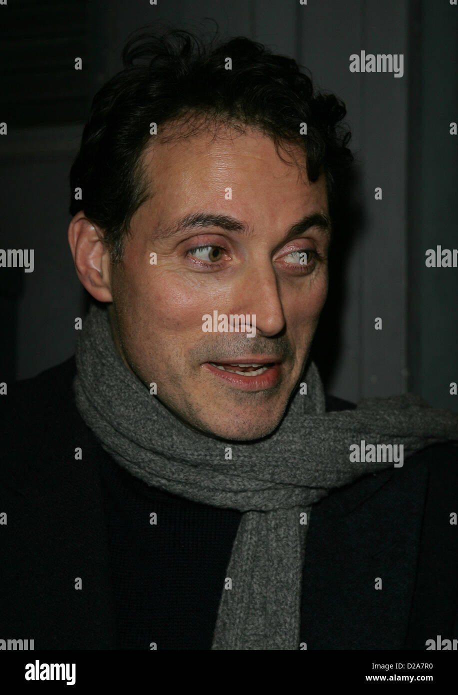 Actor Rufus Sewell seen leaving the Harold Pinter theatre after ...
