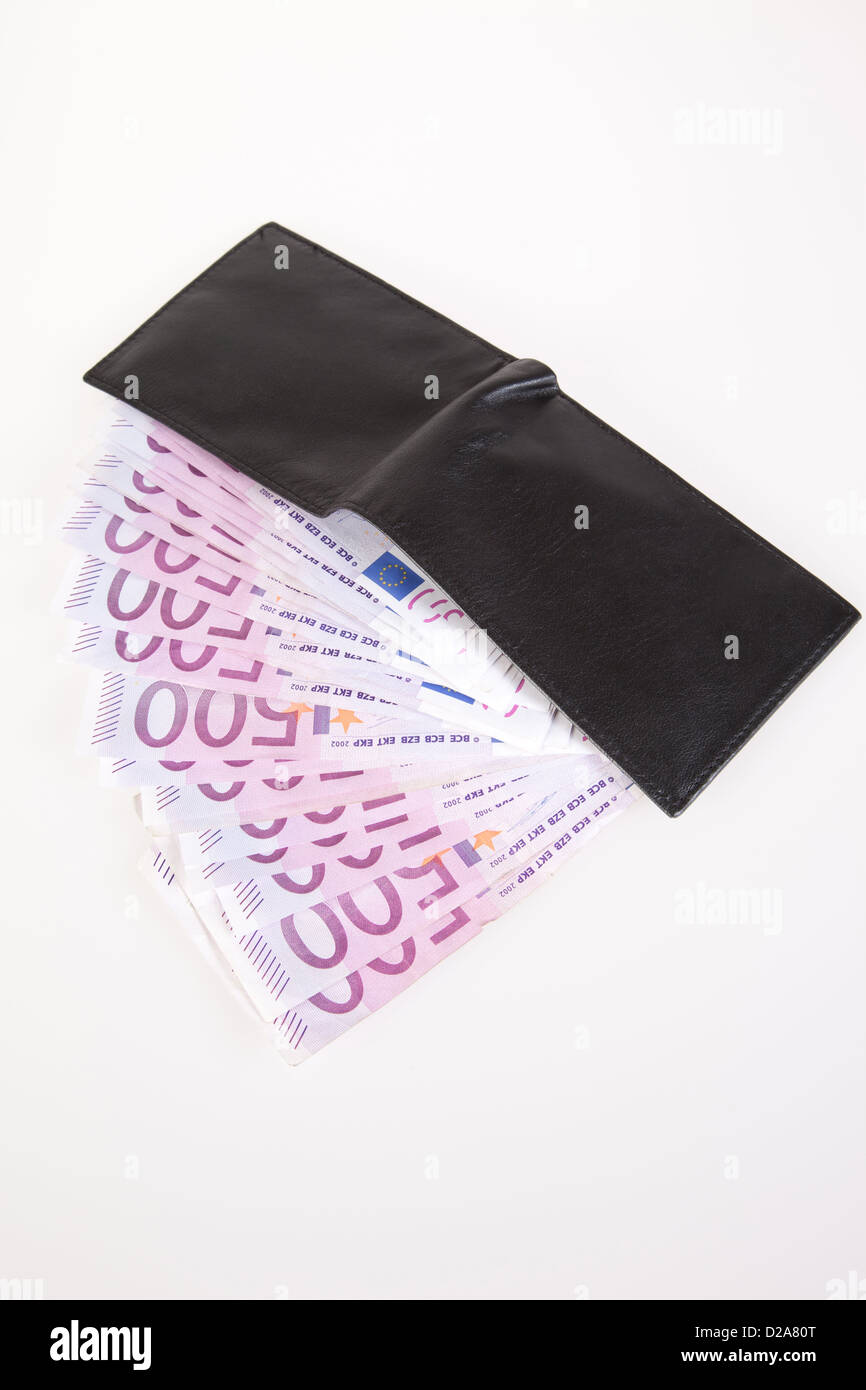 500 euro notes bag hi-res stock photography and images - Alamy