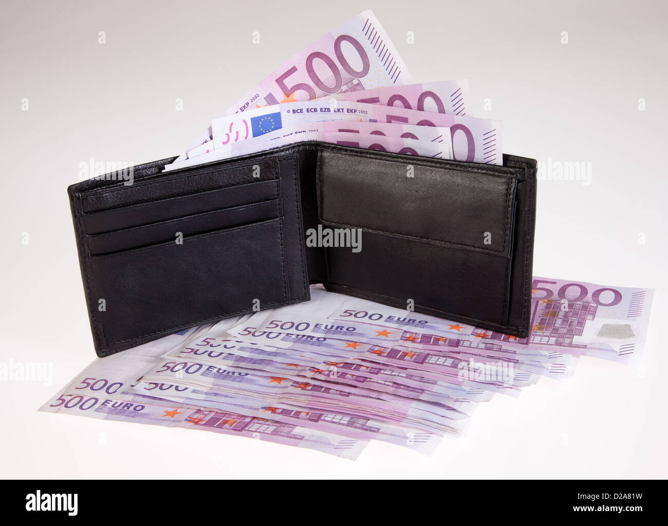 500 euro notes bag hi-res stock photography and images - Alamy