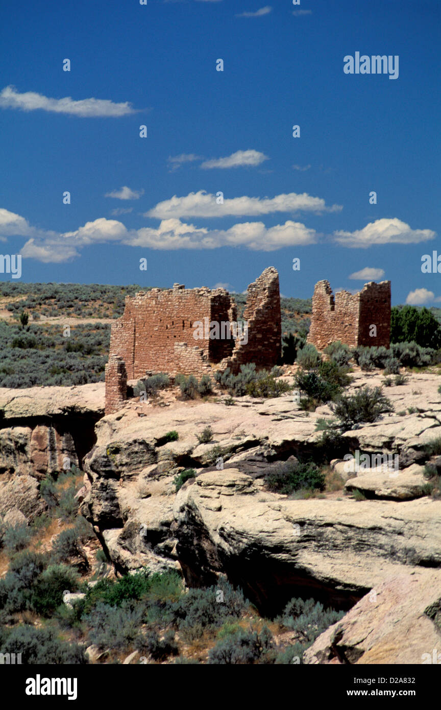 Utah, Hovenweep National Monument, Anasazi Indian Ruins Stock Photo - Alamy