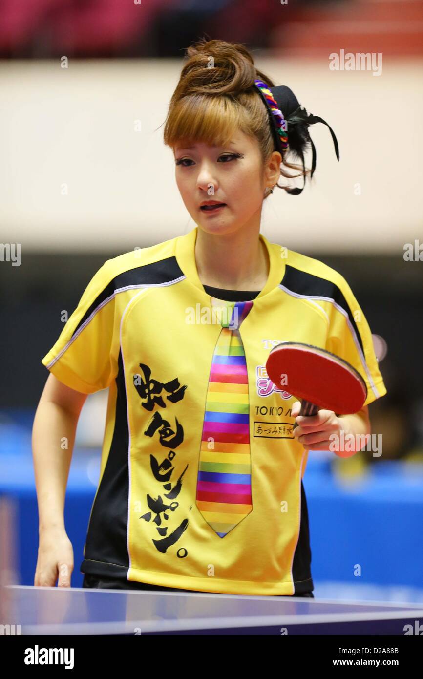Naomi Yotsumoto, JANUARY 16, 2013 - Table Tennis : All Japan Table ...