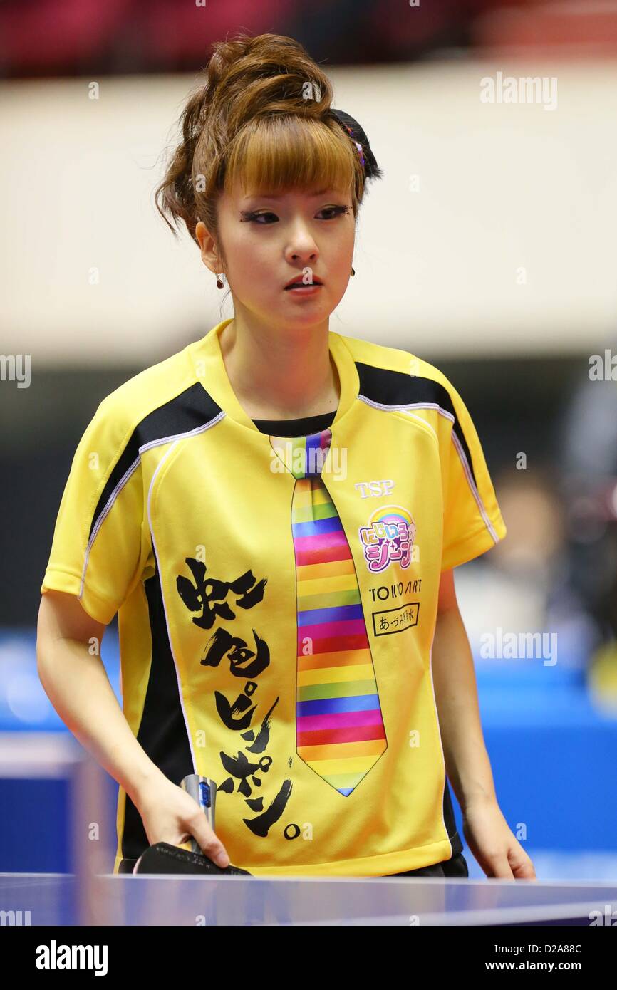 Naomi Yotsumoto, JANUARY 16, 2013 - Table Tennis : All Japan Table ...