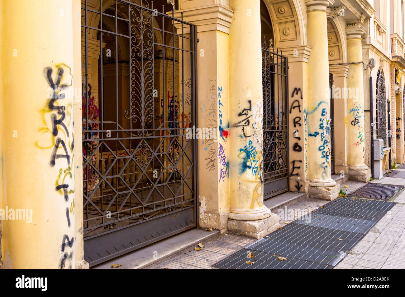 Defaced Walls High Resolution Stock Photography and Images - Alamy