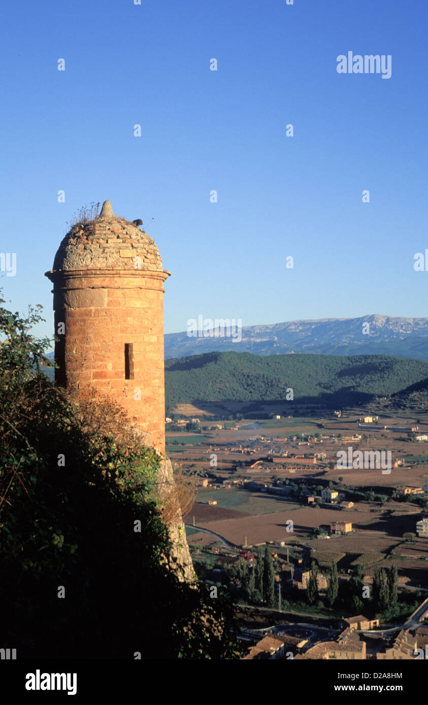 Spain, Cardona Castle Stock Photo - Alamy