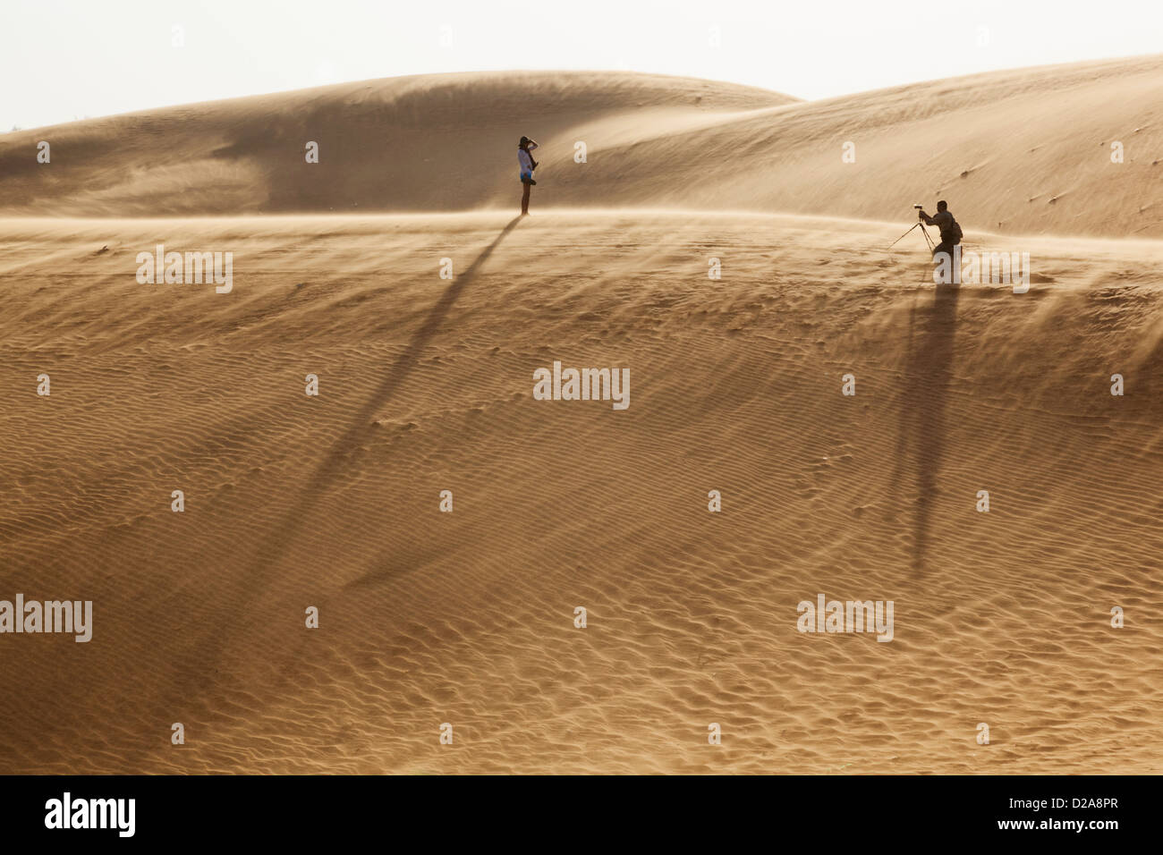 Vietnam, Mui Ne, Sand Dunes and Tourists Stock Photo - Alamy