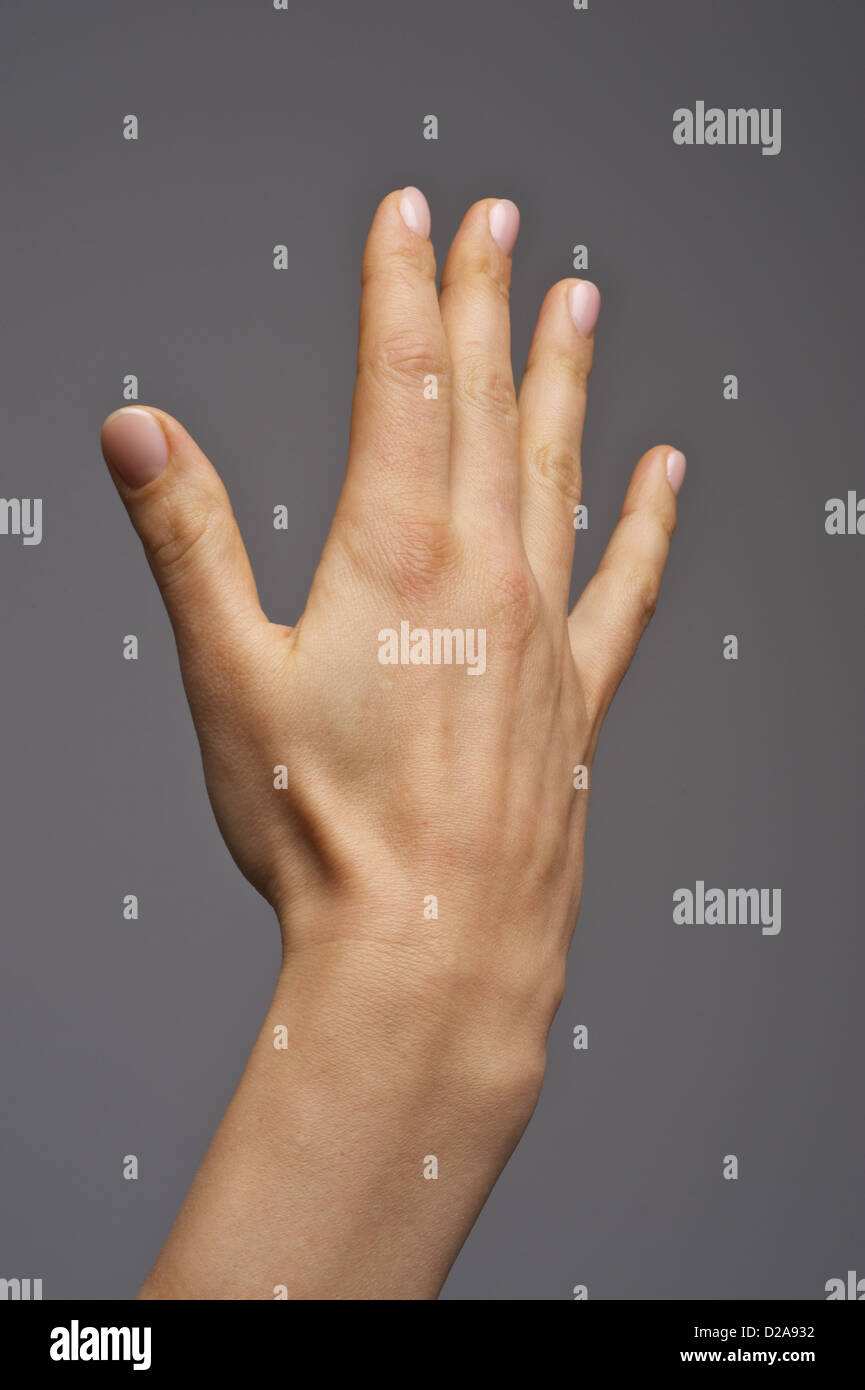Outstretched hand symbol hi-res stock photography and images - Alamy