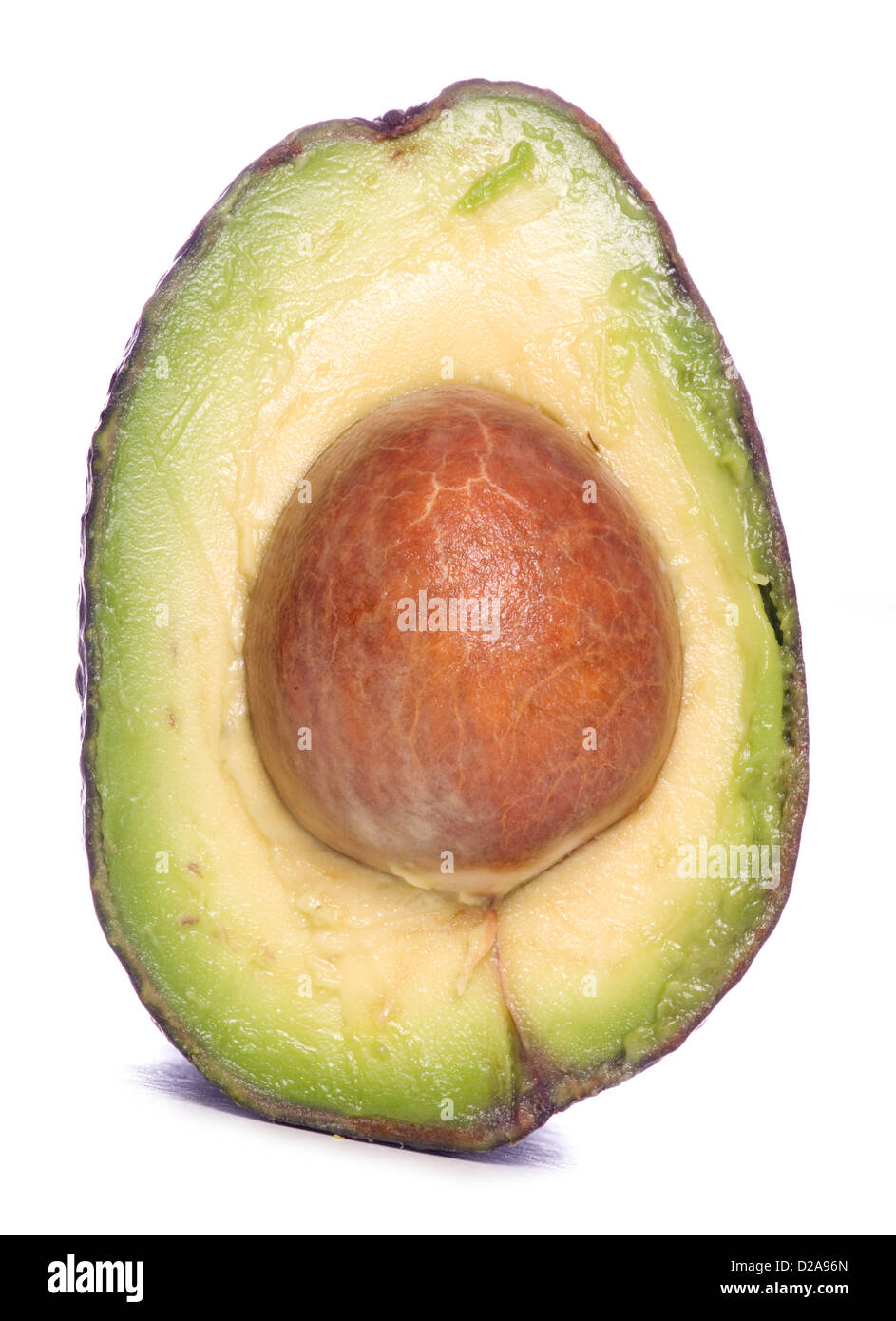 inside of an avocado studio cutout Stock Photo - Alamy