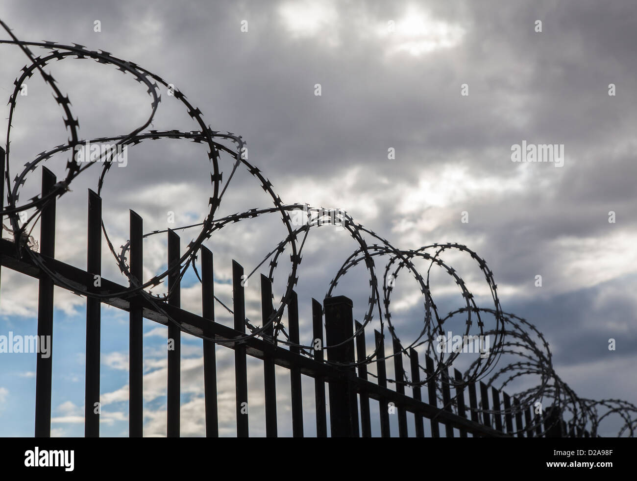Fence enclosure hi-res stock photography and images - Alamy