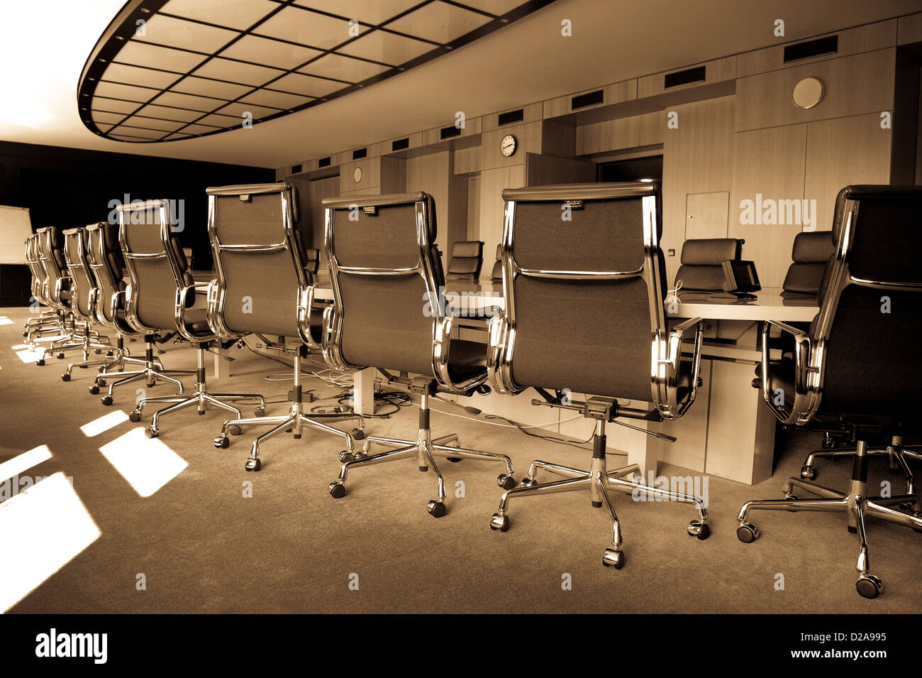 Berlin, Germany, chairs in a conference room Stock Photo - Alamy