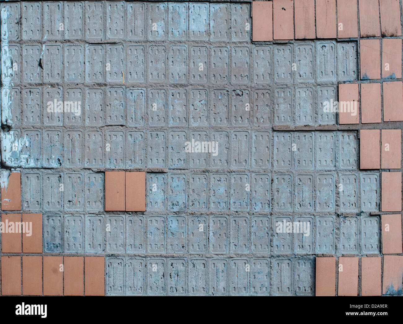 Seamless texture brown tiles hi-res stock photography and images - Alamy