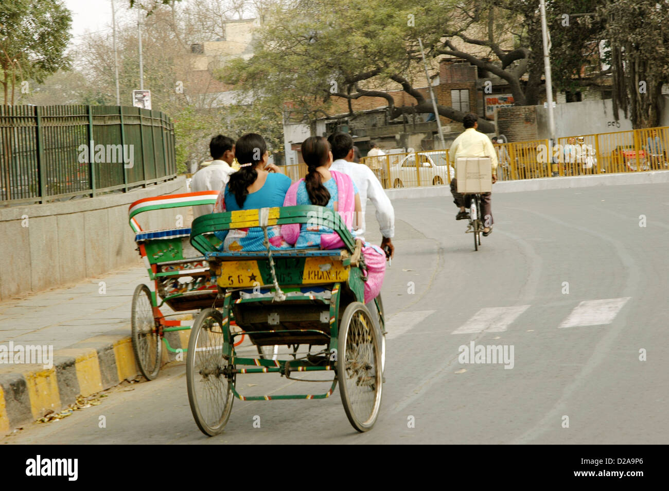 India, Delhi. Street Scene Stock Photo - Alamy