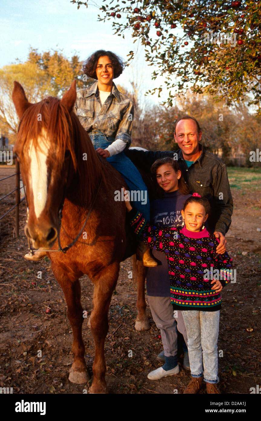 Portrait family horse people family portraits portrait color hi-res ...