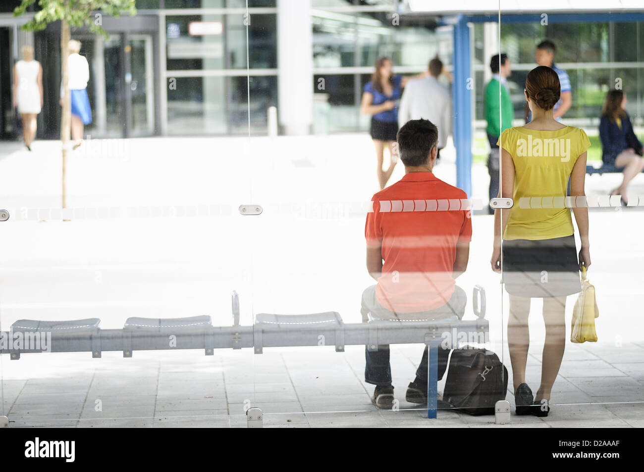 Bus business person hi-res stock photography and images - Alamy