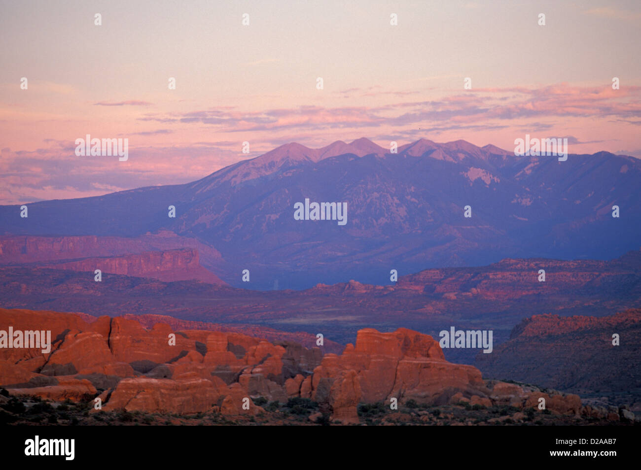 Utah, Moab. Arches National Monument Stock Photo - Alamy
