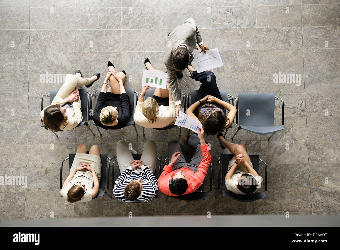 Handing in report hi-res stock photography and images - Alamy