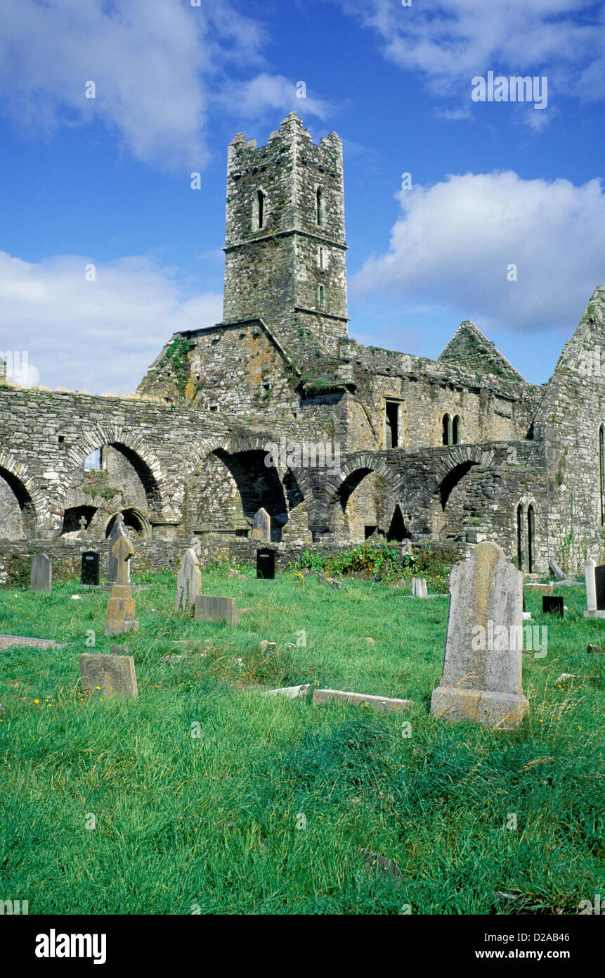 Ireland. County Cork. Church Ruins Stock Photo - Alamy