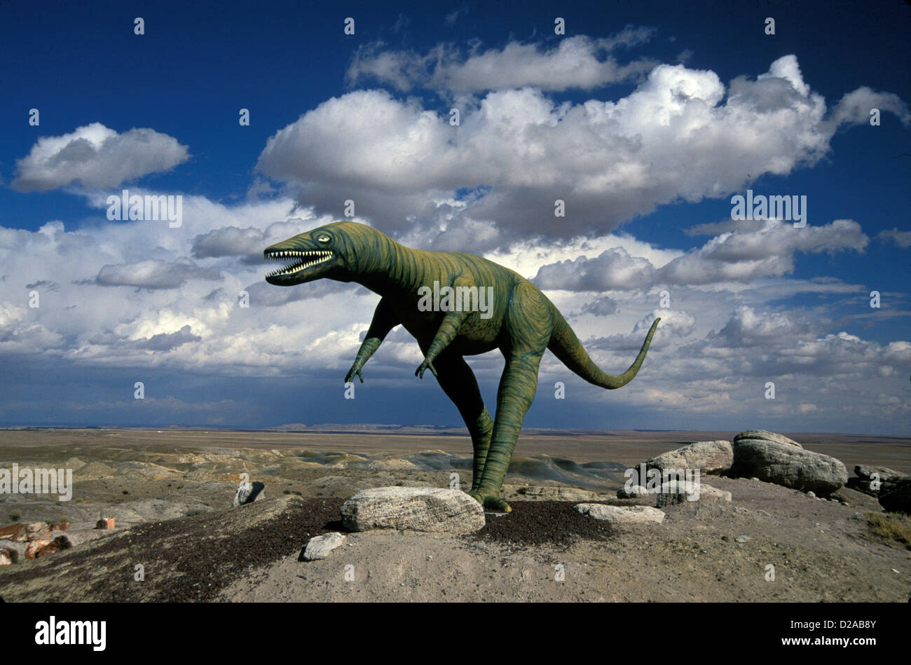 Arizona. Route 66. Dinosaurs Stock Photo - Alamy